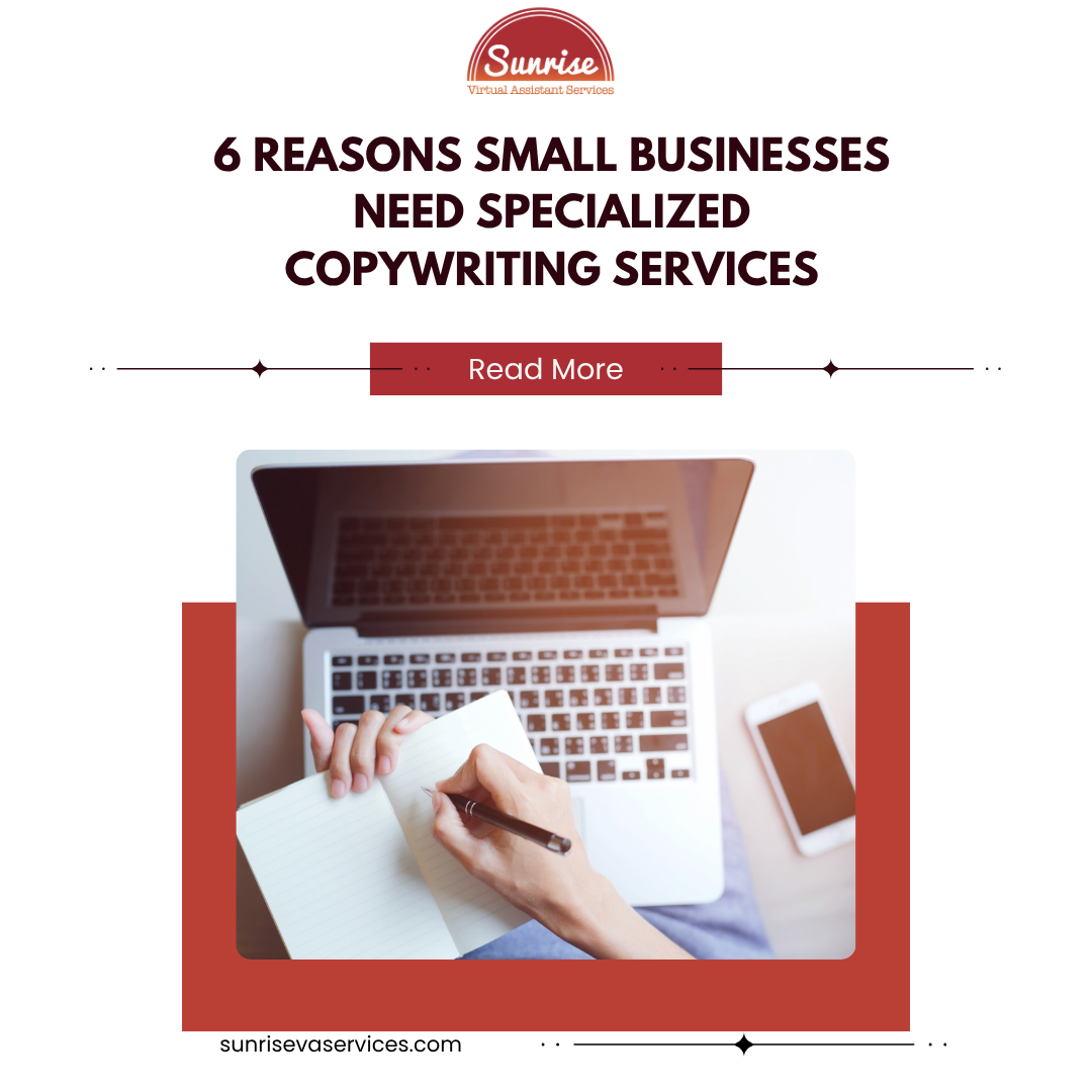 6 Reasons Small Businesses Need Specialized Copywriting Services ...